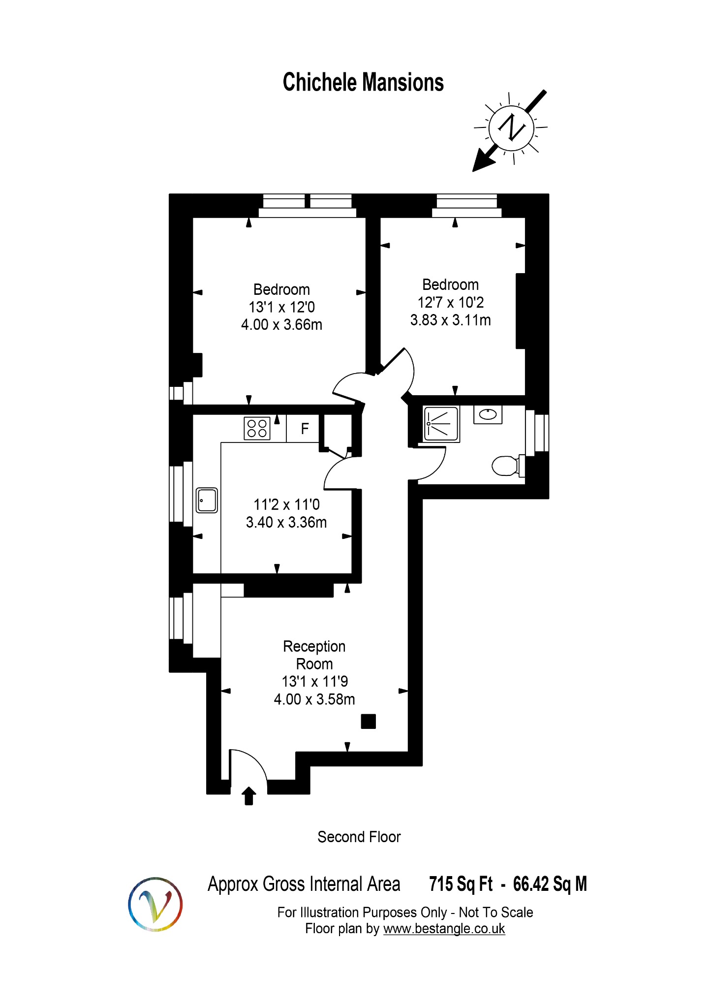Chichele Mansions, Chichele Road, Cricklewood, London, NW2 - Vita ...
